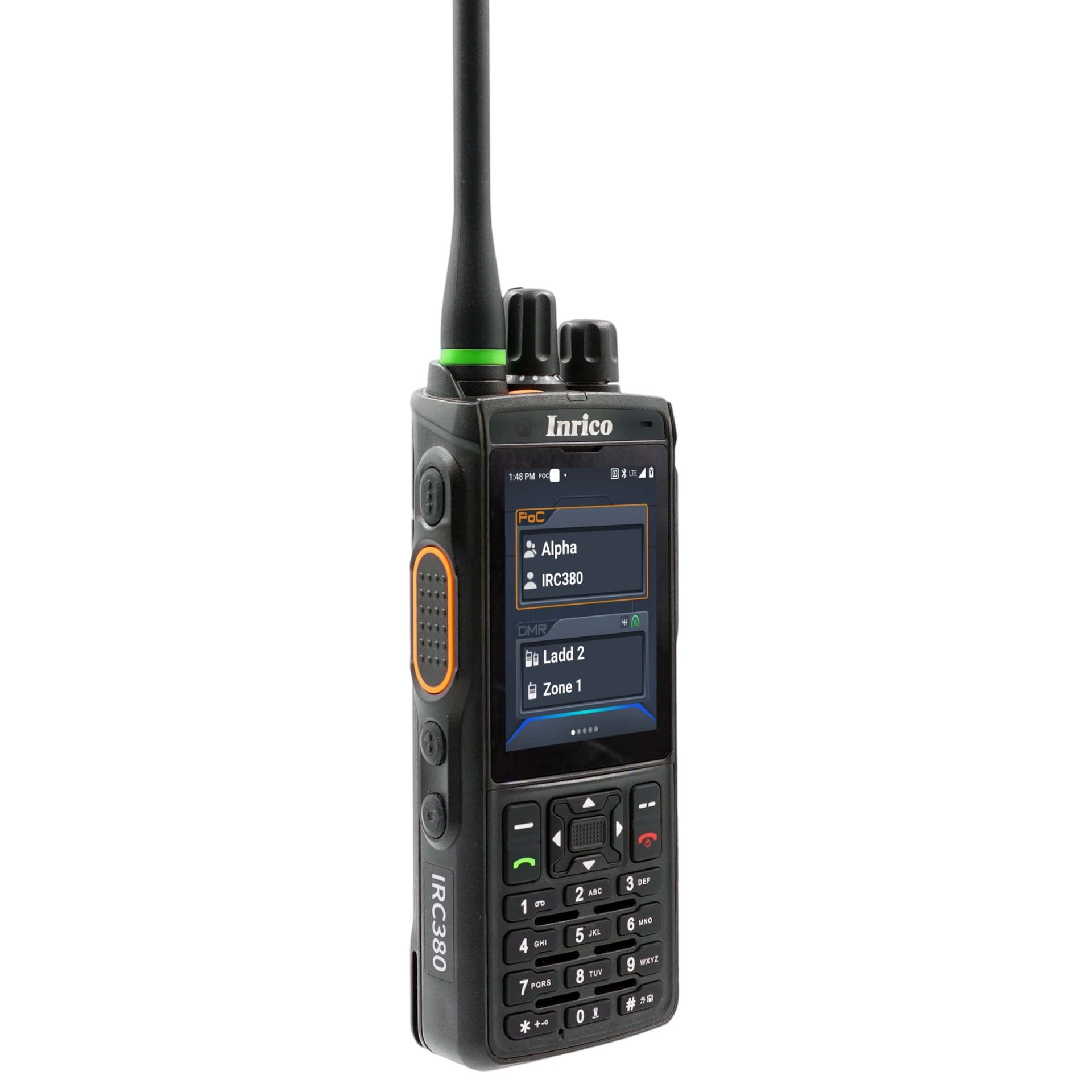 Inrico IRC380 Portable Dual Mode PoC/DMR (UHF & VHF) Radio